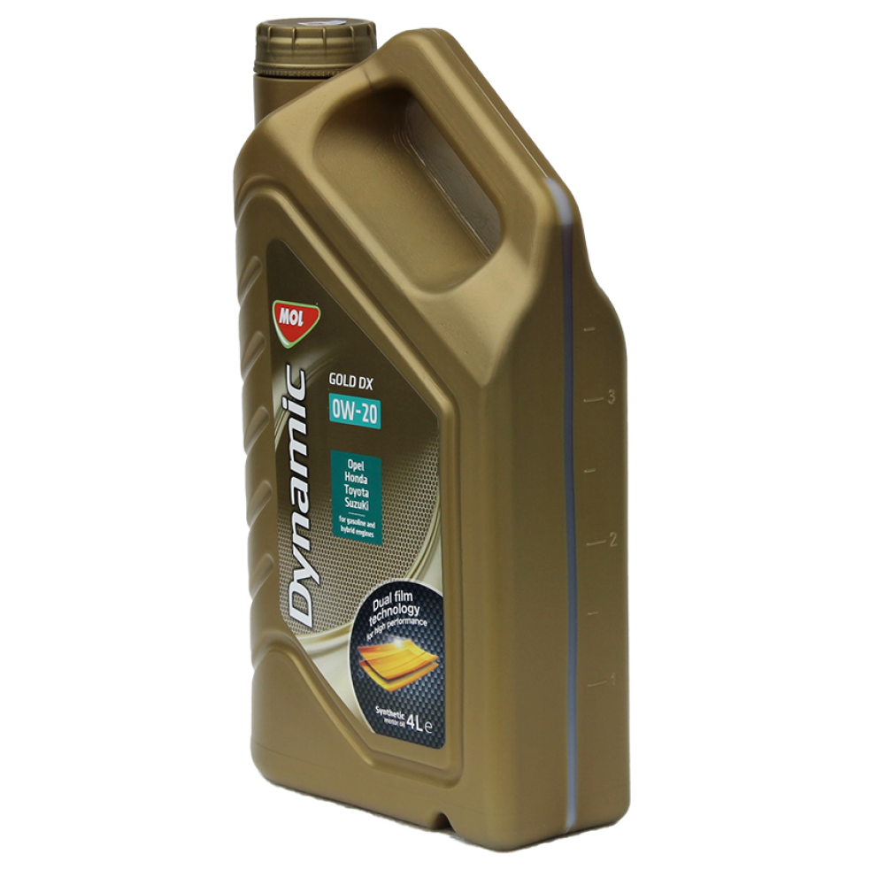 Синтетическое моторное масло MOL Dynamic Gold DX 0W-20 (4л) купить в ...